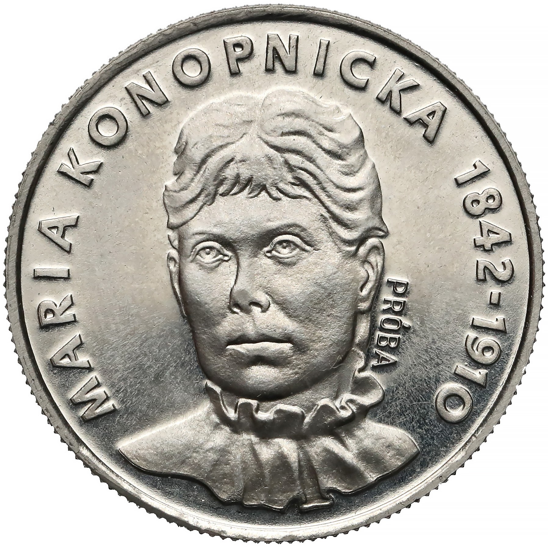 Pr ba NIKIEL 20 Z otych 1977 Maria Konopnicka pr-ba-nikiel-20-z-otych-1977-maria-konopnicka