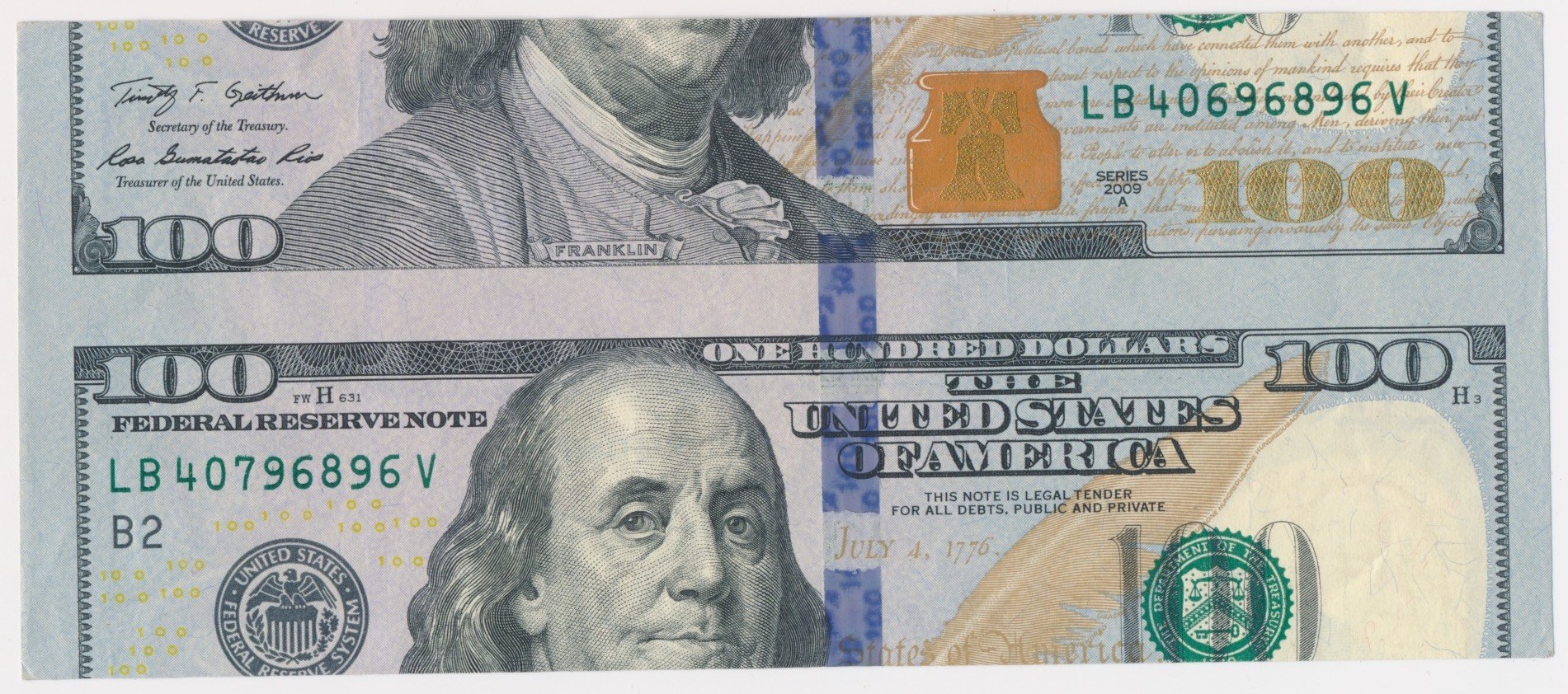 Is this $100 miscut error note legit? : r/papermoney