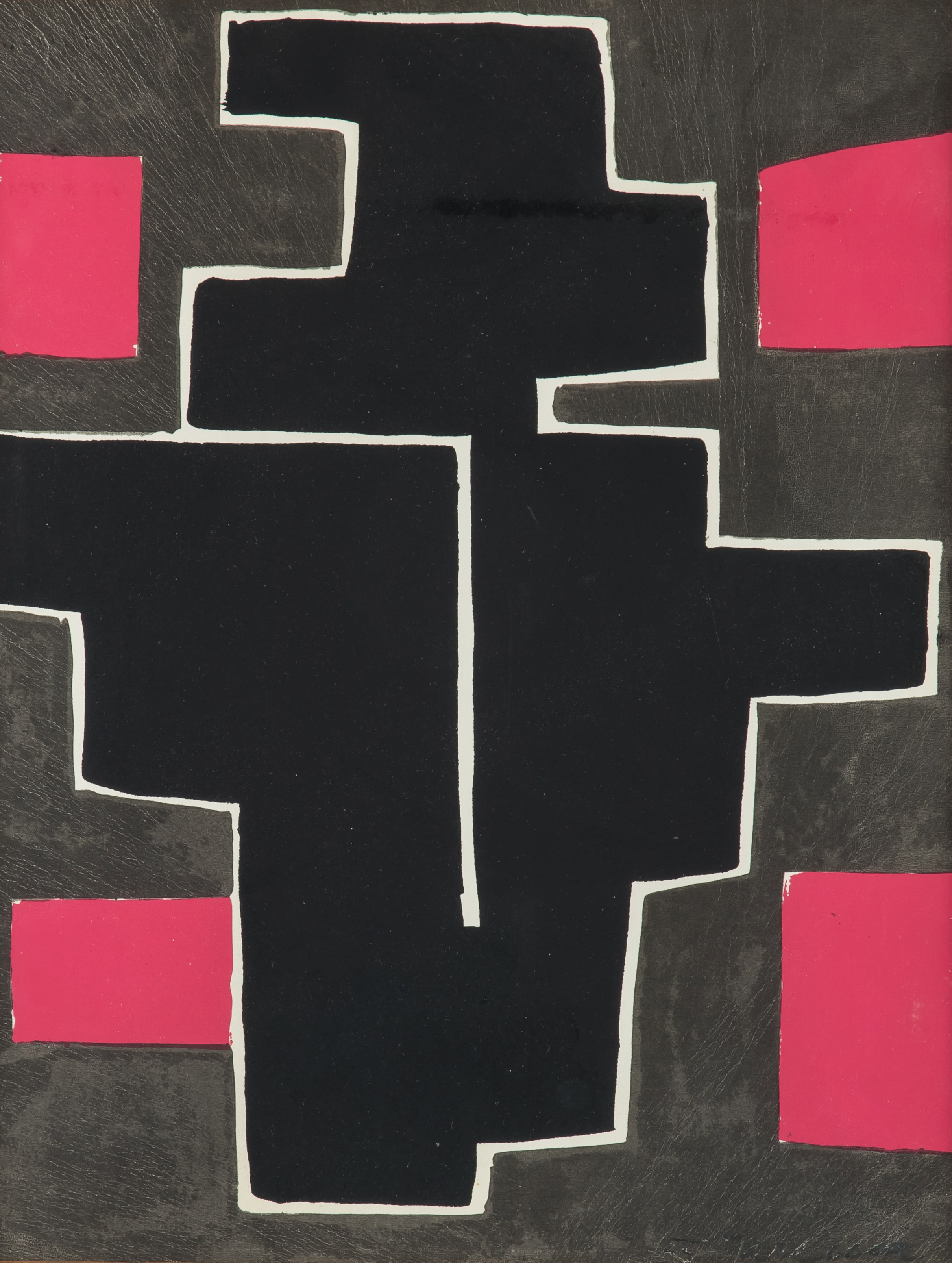 Józef Jarema (1900 Stary Sambor - 1974 Monachium), Kompozycja, 1955 ...