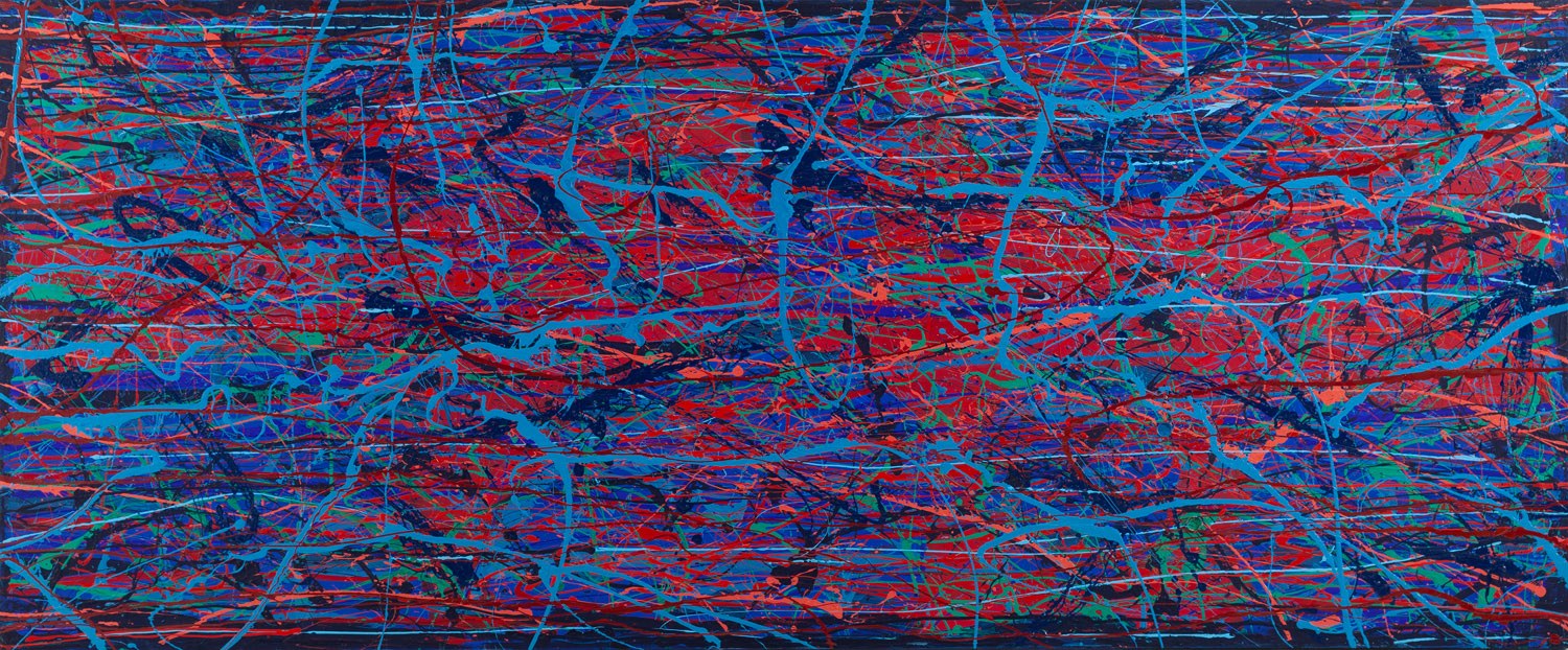 Edward Dwurnik (1943 Radzymin - 2018 Warszawa), "Obraz nr 154" z cyklu "Dwudziesty piąty", 2003 ...