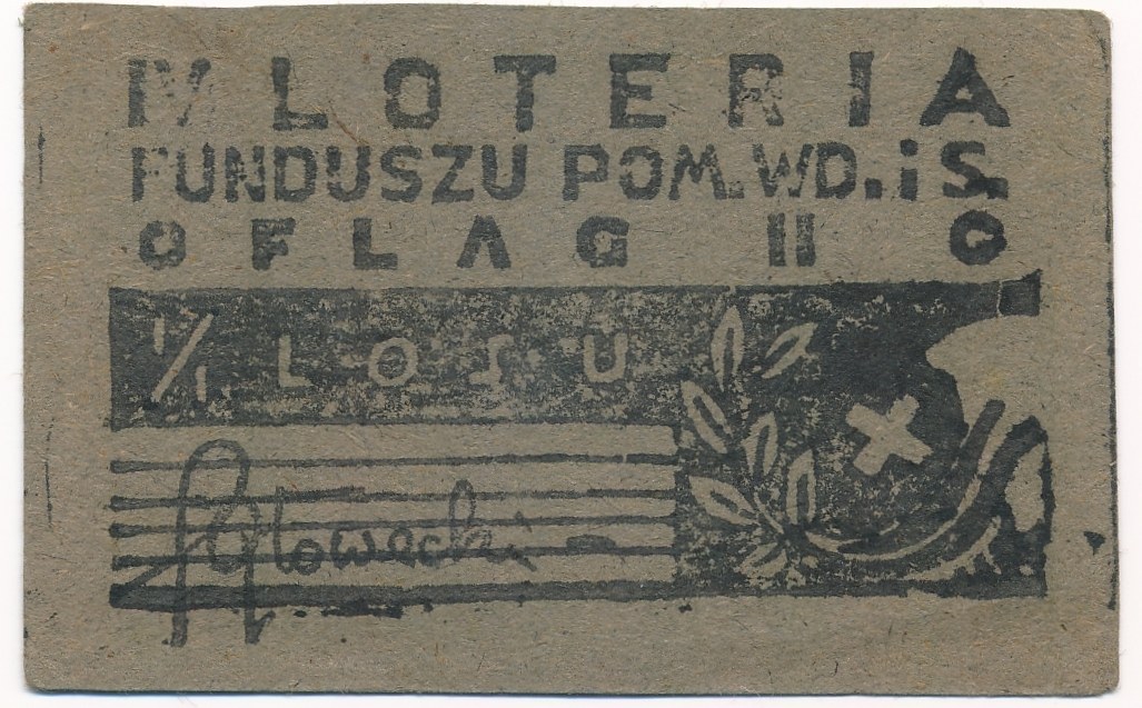 Oflag II C Woldenberg (Dobiegniew) - IV Loteria Funduszu Pom. Wd. i S ...