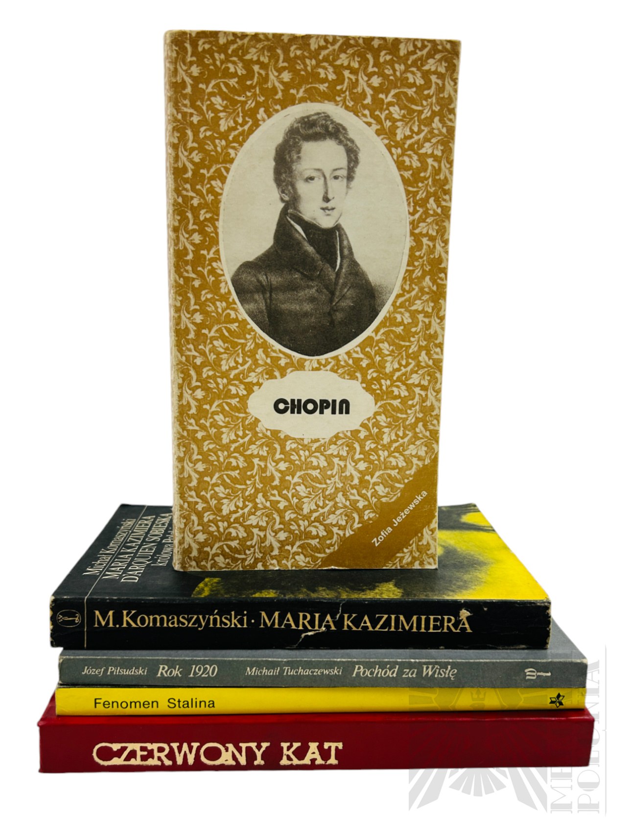 Zestaw Książek Biografie: “Chopin”, “Maria Kazimiera”, “Rok 1920/Pochód ...