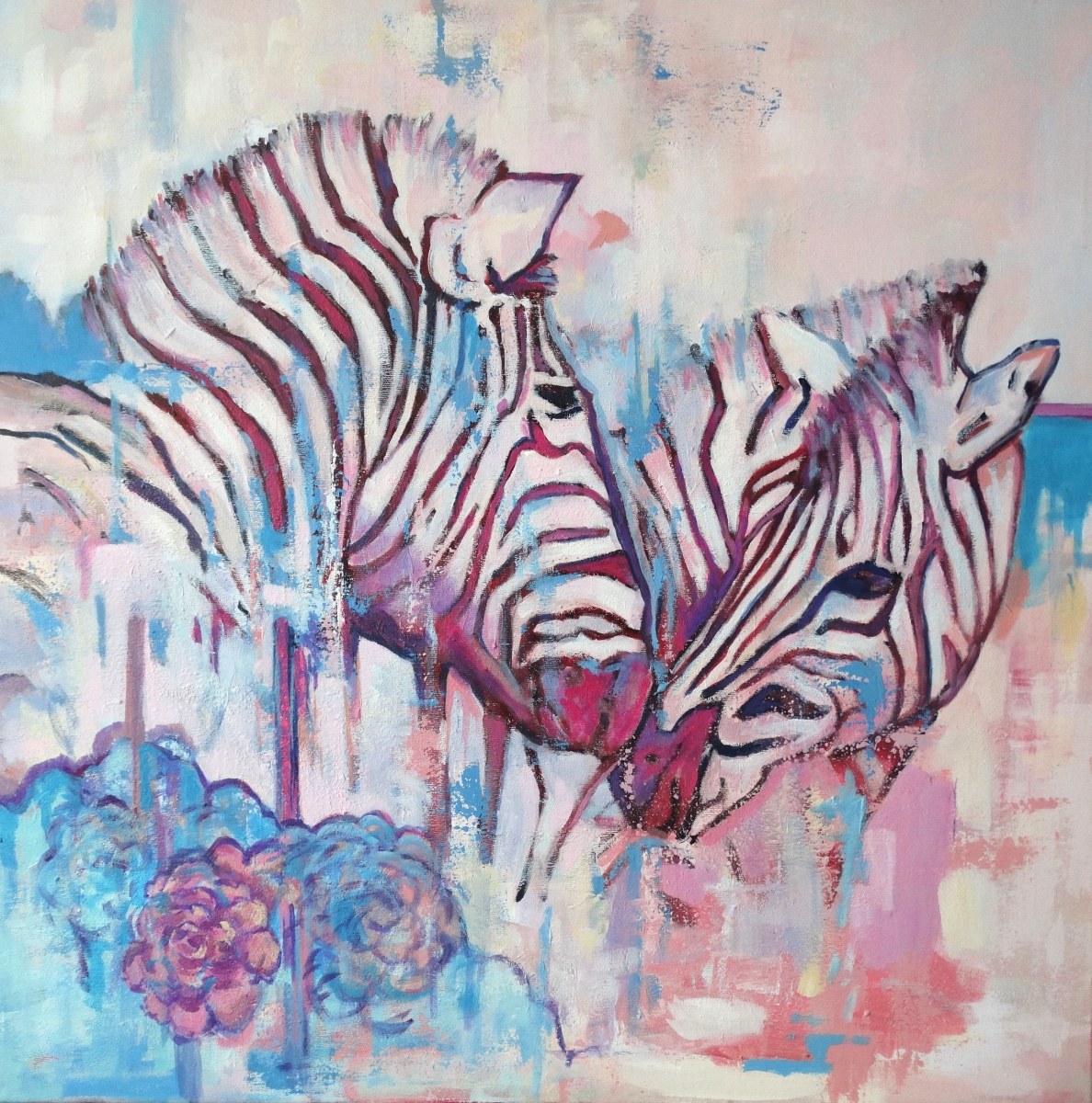 Paulina LEWANDOWSKA (ur. 1987), Zebry, 2024 - Aukcja internetowa ...