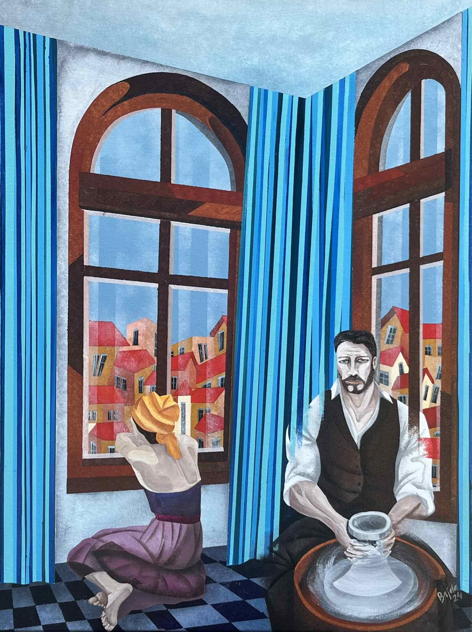 Izabela Bajda, Myślę o tobie ciszej, abyś nie słyszał, jak zapominam, 2024 - Aukcja internetowa ...