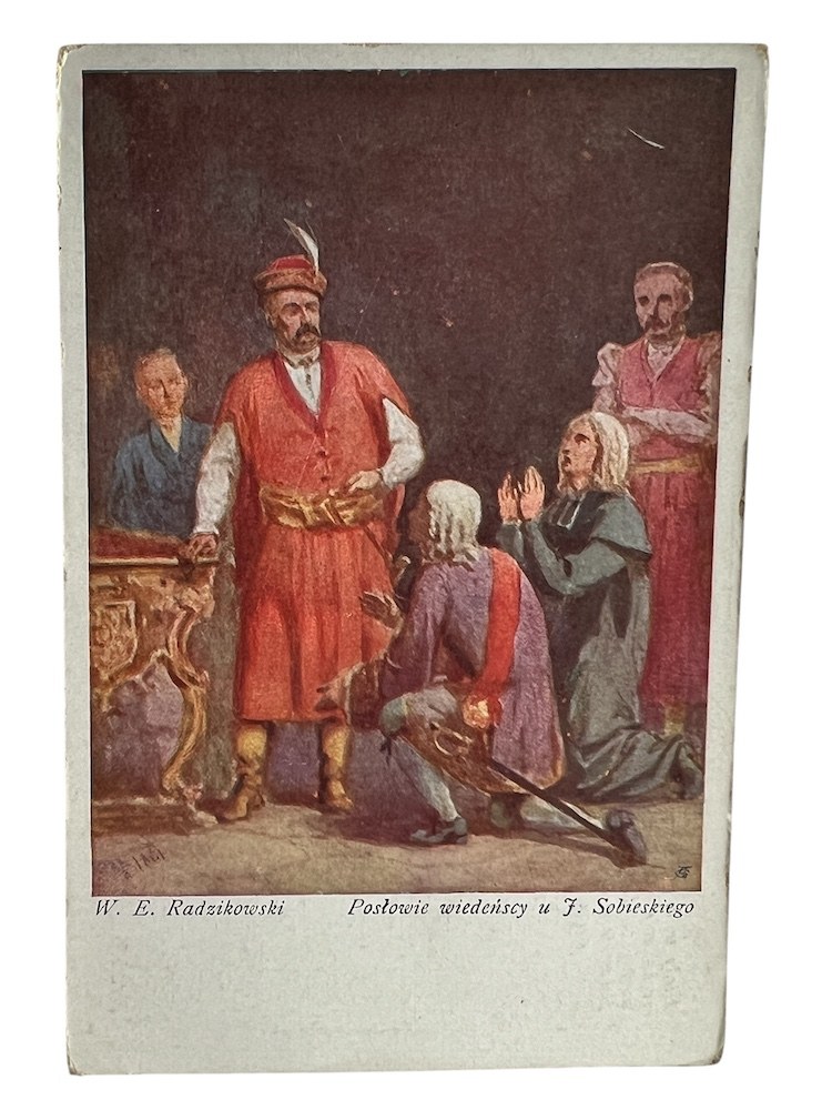 HISTORYCZNA - "Posłowie wiedeńscy u J. Sobieskiego" - W. E. Radzikowski ...