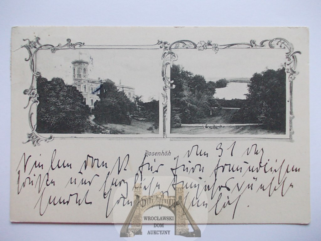 Nowe Worowo k. Drawsko, pałac, 1907 - Aukcja internetowa / Licytacja ...