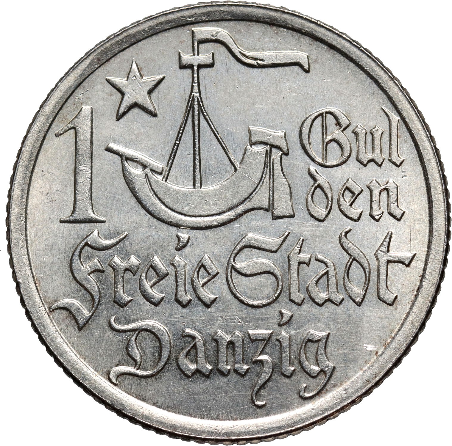 Wolne Miasto Gdańsk, gulden 1923, Utrecht, Koga - Aukcja internetowa / Licytacja online - Cena ...