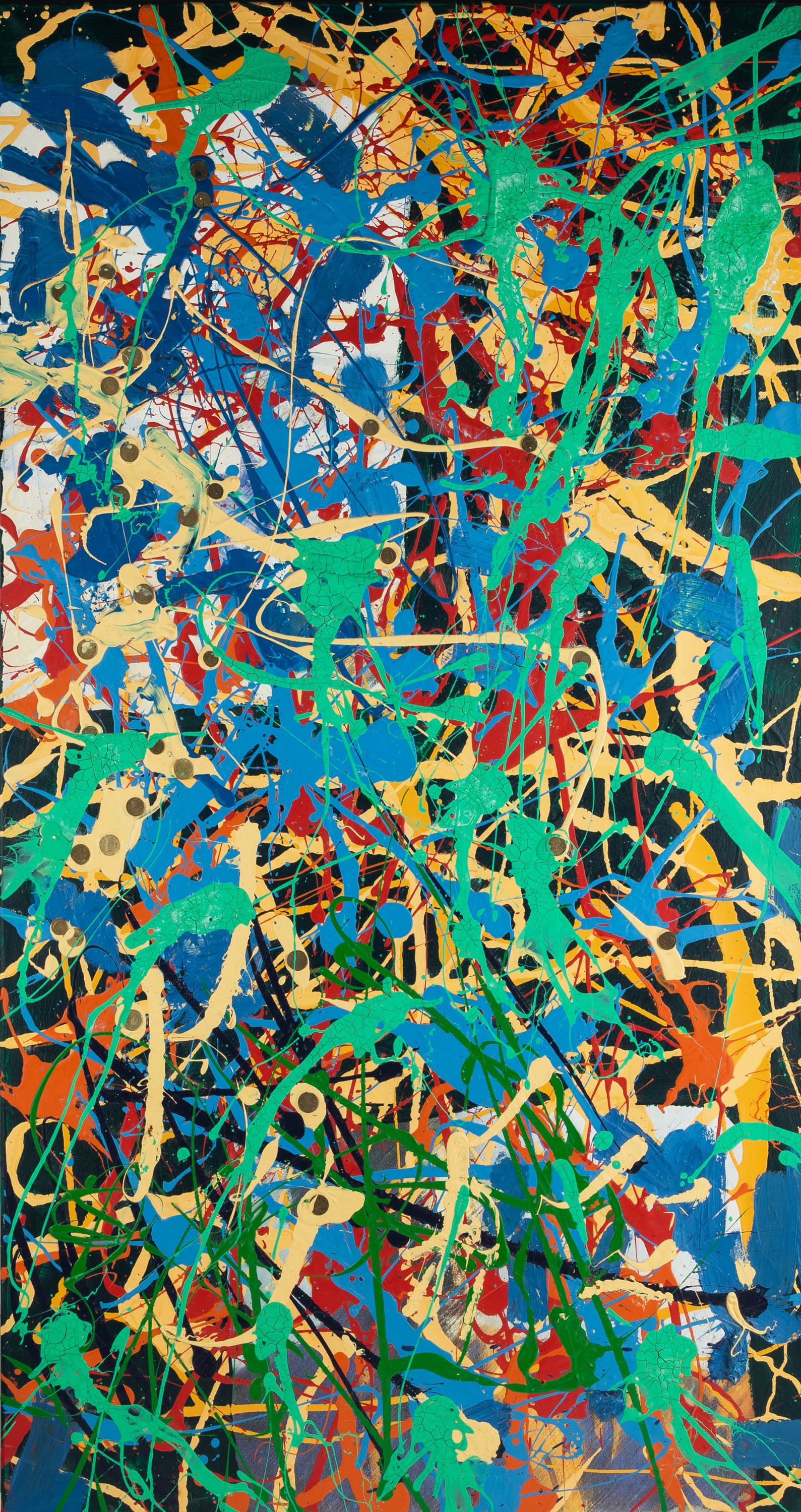 Edward Dwurnik (1943 Radzymin - 2018 Warszawa), Abstrakcja, 2011 - Aukcja internetowa ...