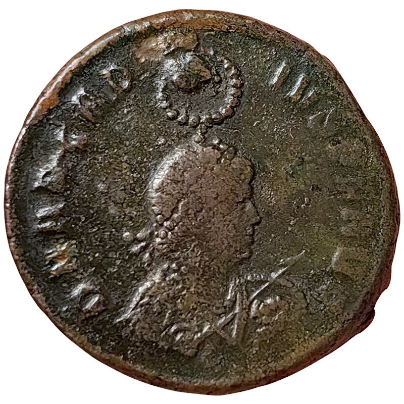 Monety rzymskie, Arcadius, Follis n.d., Konstantynopol - Aukcja internetowa / Licytacja online ...