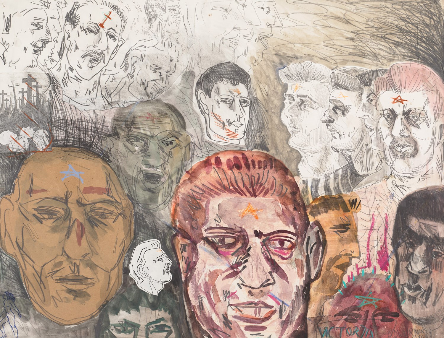 Edward Dwurnik (1943 Radzymin - 2018 Warszawa), "Victoria", 1984 - Aukcja internetowa ...