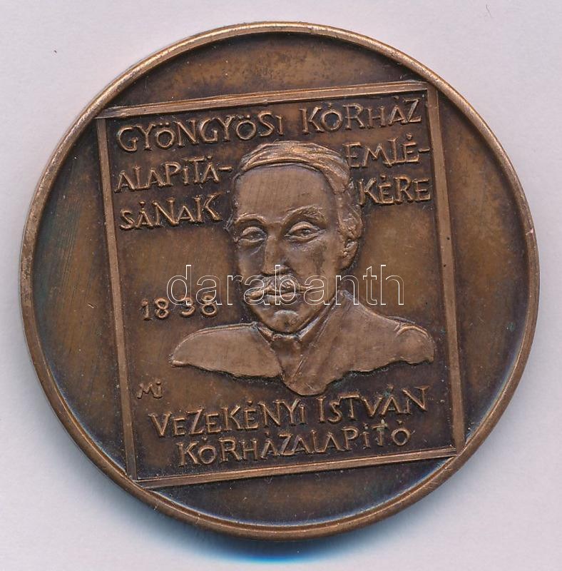 Máté István (1952-) 1988. "A Gyöngyösi Kórház alapításának emlékére ...