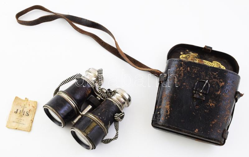 Katonai tiszti látcső az I. világháború időszakából, beépített ...