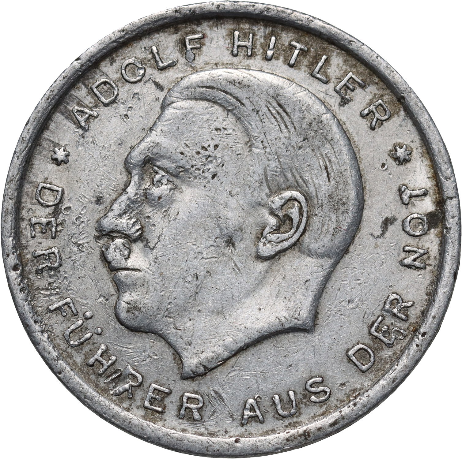 Niemcy, III Rzesza, medal wyborczy, Adolf Hitler, Bonn - Aukcja ...