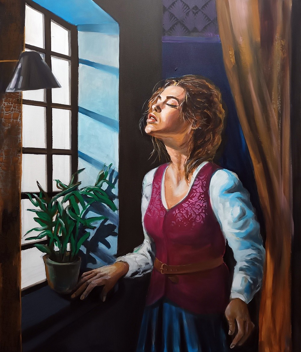 Maria Kucia-Albin, Oczekiwanie, 2024 - Aukcja internetowa / Licytacja ...