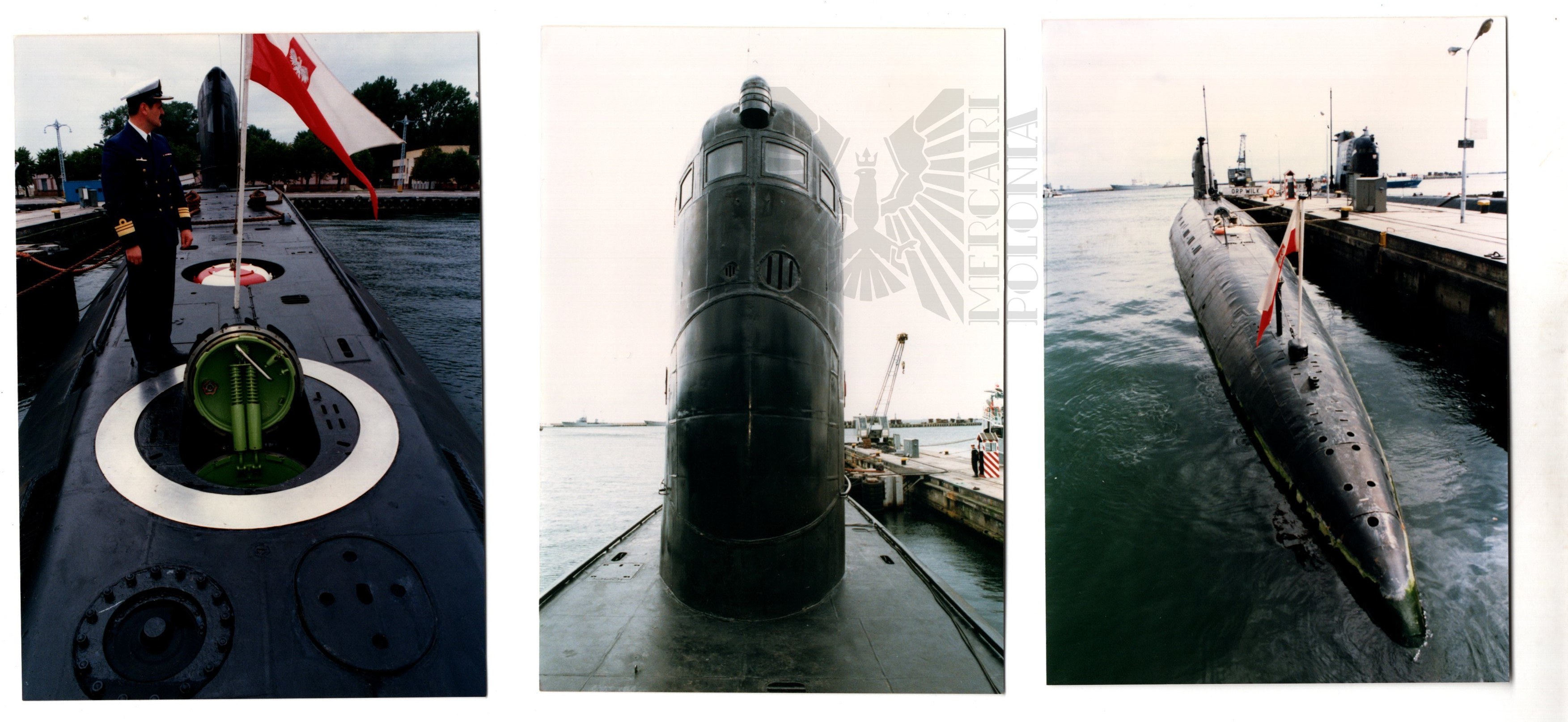 III RP Fotografie Trzech Okrętów Wojennych ORP Wilk, ORP Dzik, ORP ...