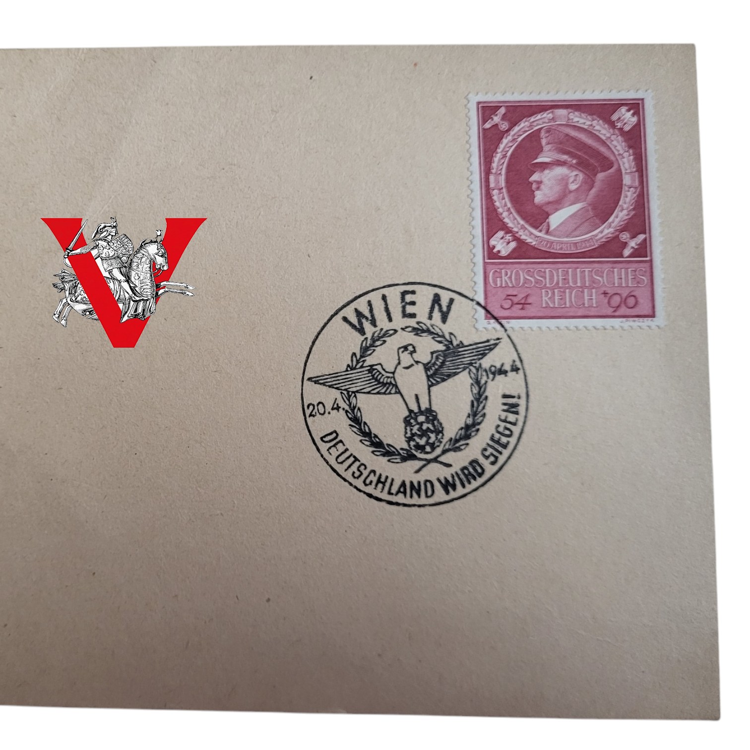 III Rzesza , Adolf Hitler , 20 Kwietnia 1944, Urodziny Hitlera, Karta ...