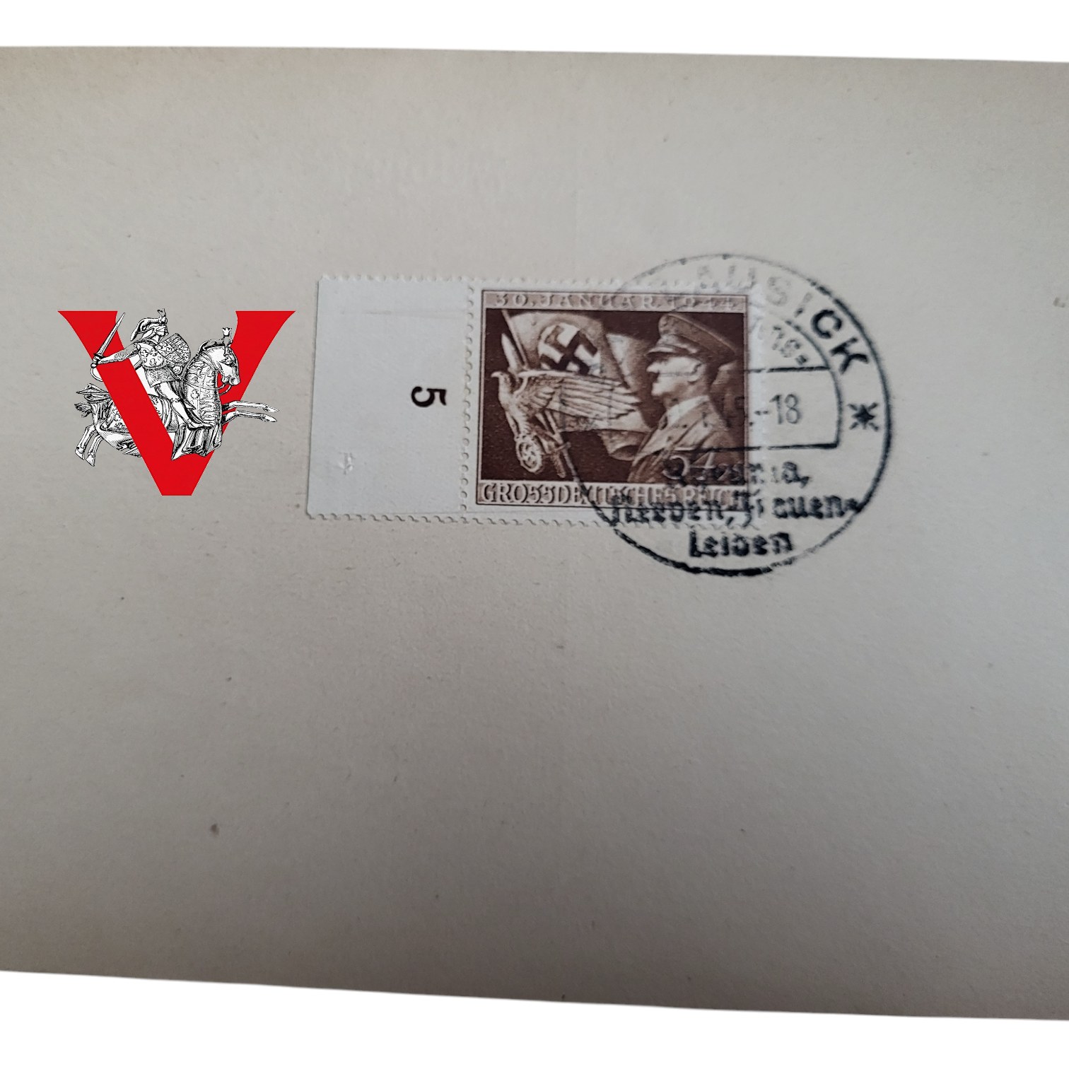 III Rzesza , Karta Okolicznościowa Adolf Hitler, 30 Styczeń 1944 ...