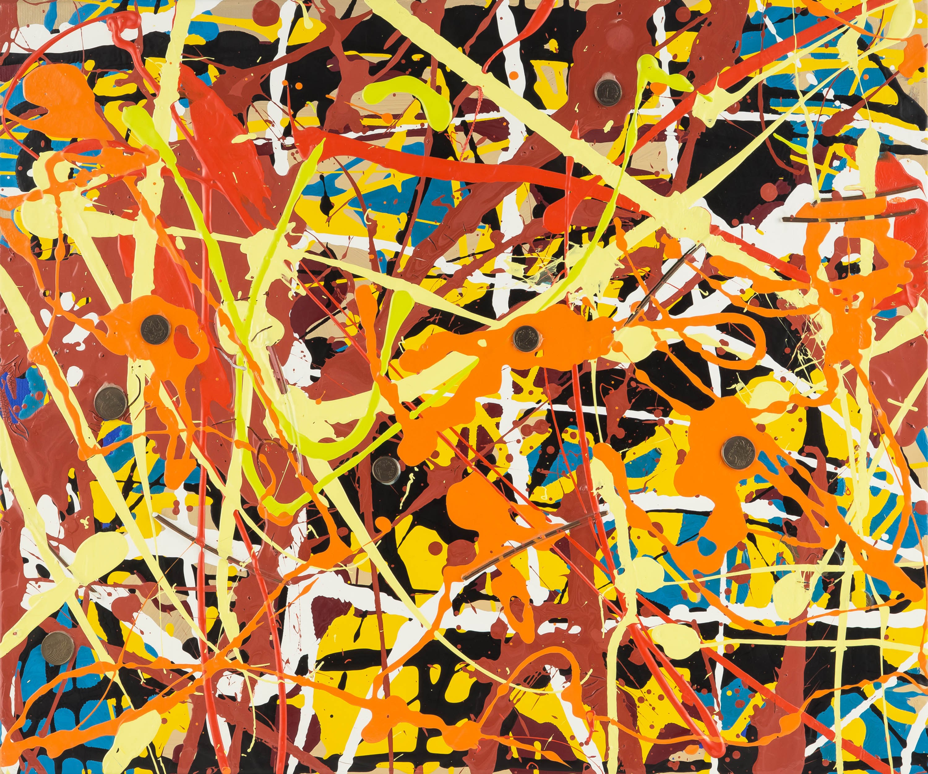 Edward Dwurnik (1943 Radzymin - 2018 Warszawa), Abstrakcja, 2007 r. - Aukcja internetowa ...