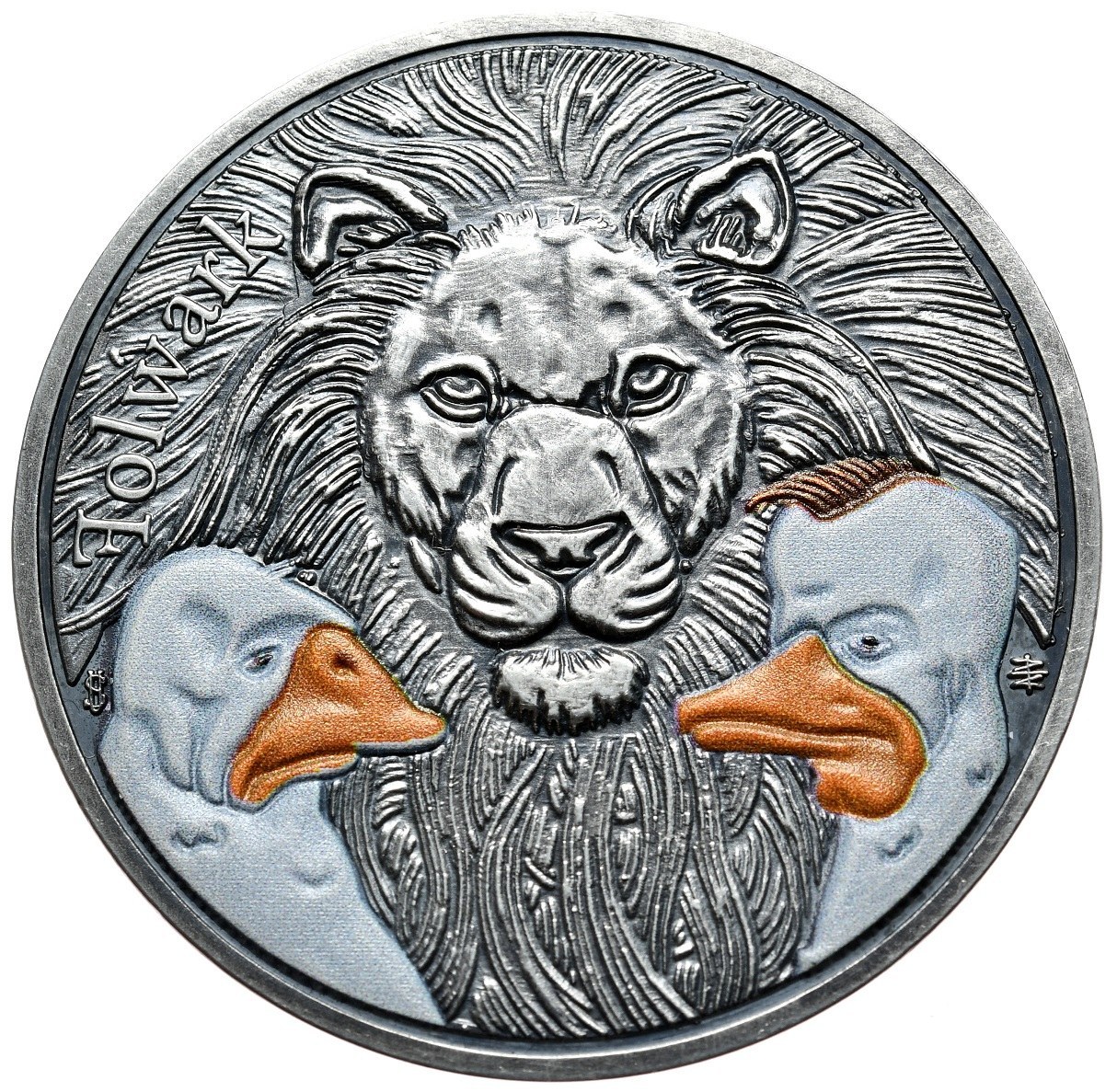 Folwark premium, 1 Grosz Polski, 1oz. Numer 203/500 - Aukcja ...