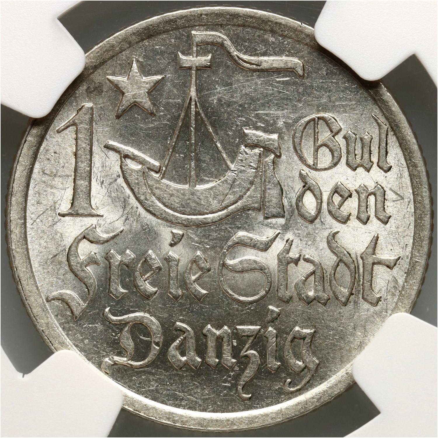 Wolne Miasto Gdańsk, gulden 1923, Utrecht, Koga - Aukcja internetowa / Licytacja online - Cena ...