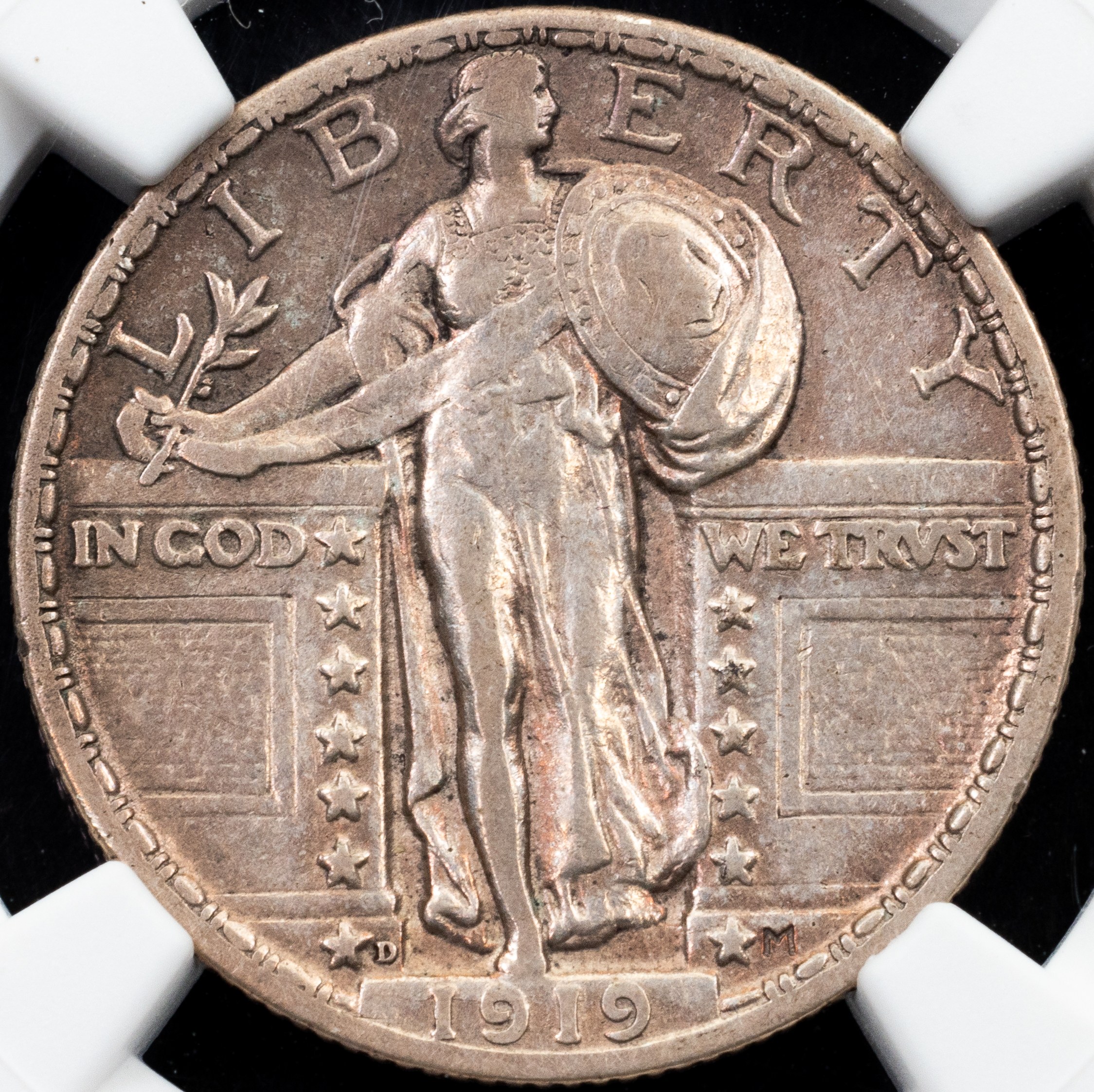 USA, 1/4 dolara 1919, Denver - Aukcja internetowa / Licytacja online ...