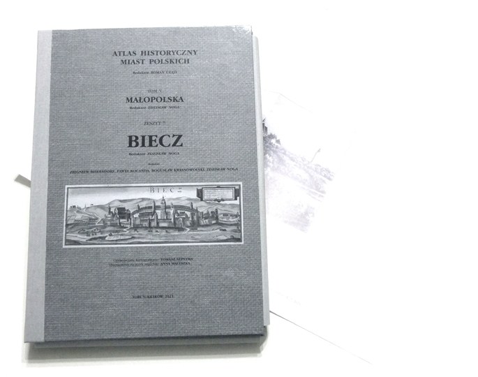 [BIECZ]. Atlas historyczny miast polskich. T. 5: Małopolska. Zesz. 7 ...