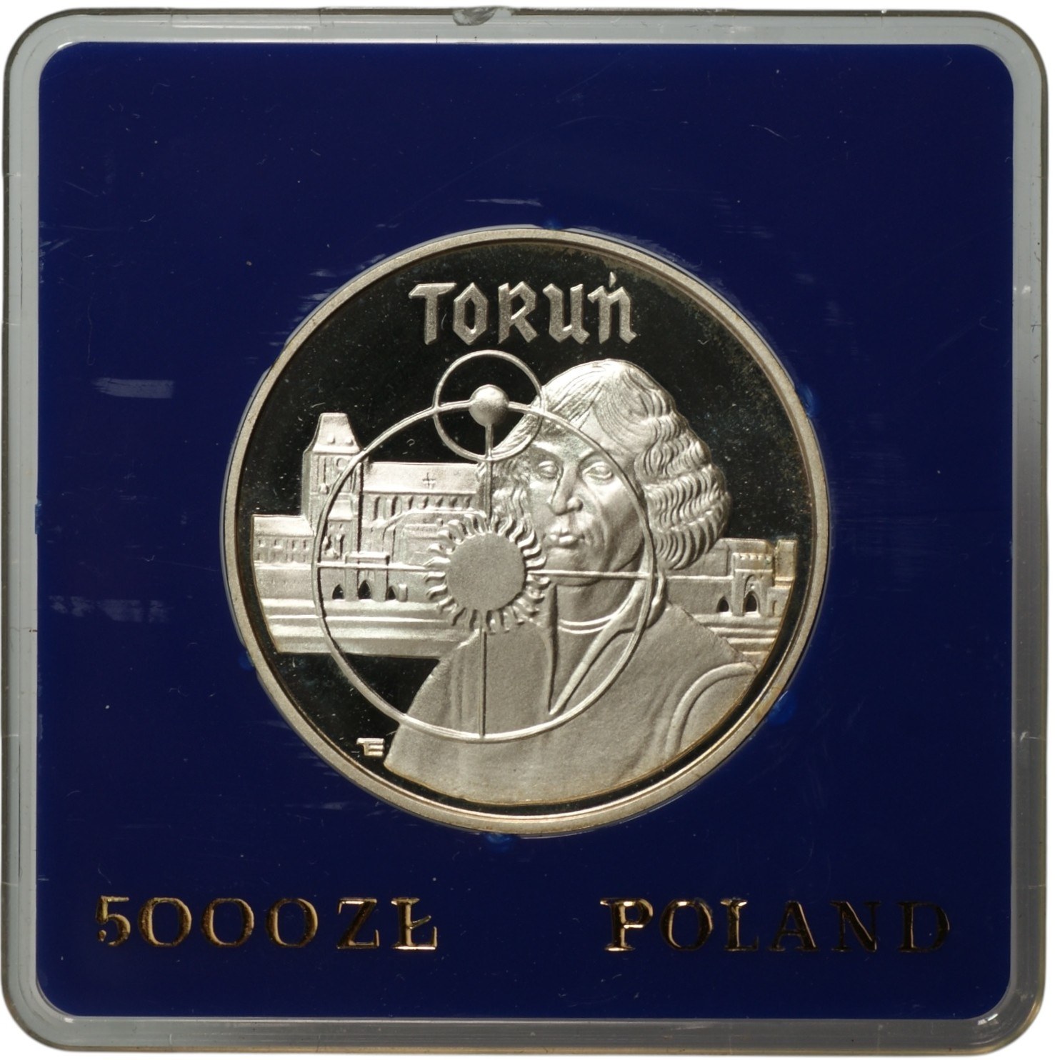 PRL, 5.000 złotych 1989 - Mikołaj Kopernik - Aukcja internetowa / Licytacja online - Cena - OneBid