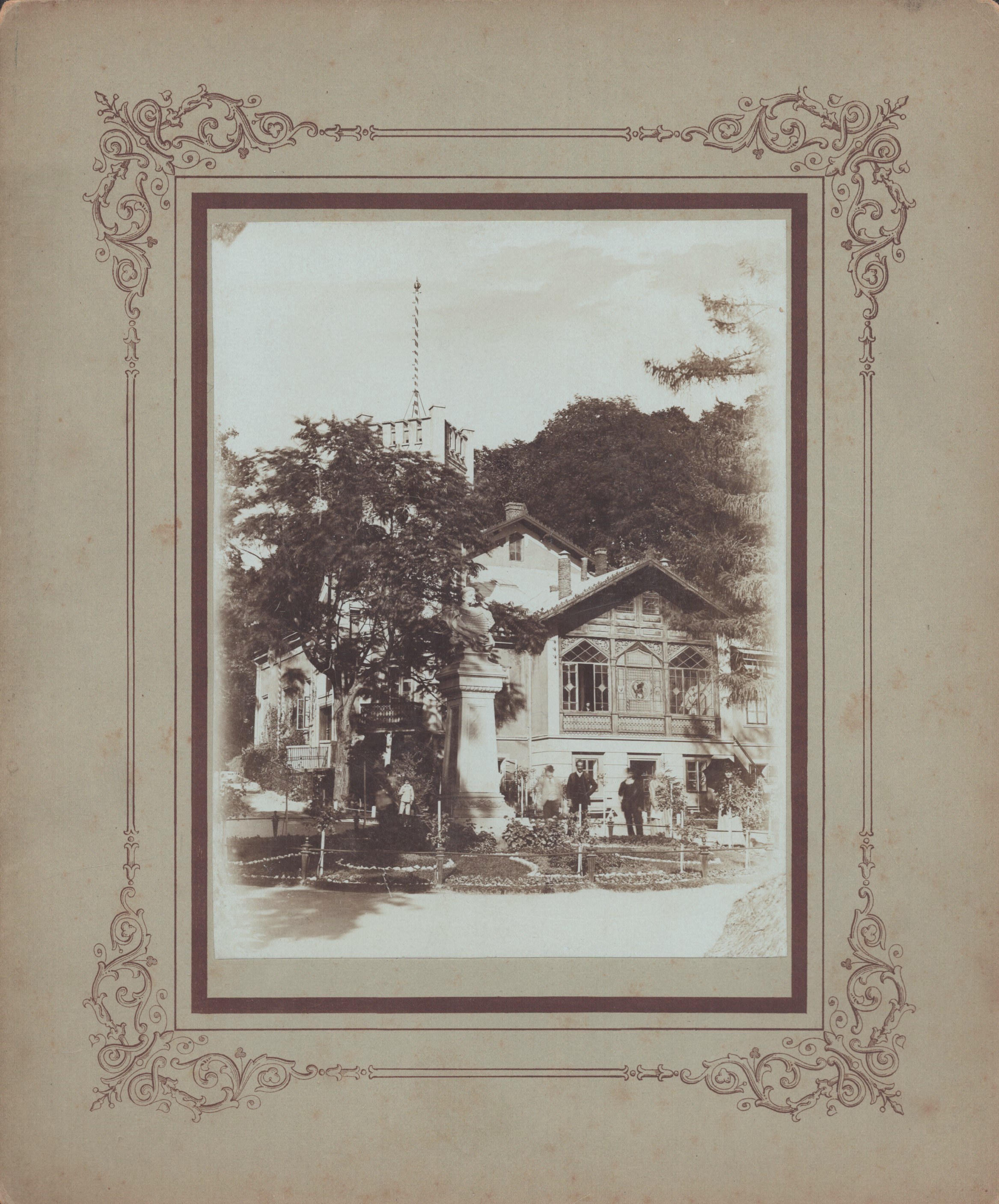 [Bourgeois Rifle Society of Lviv] Lviv shooting range with a monument ...
