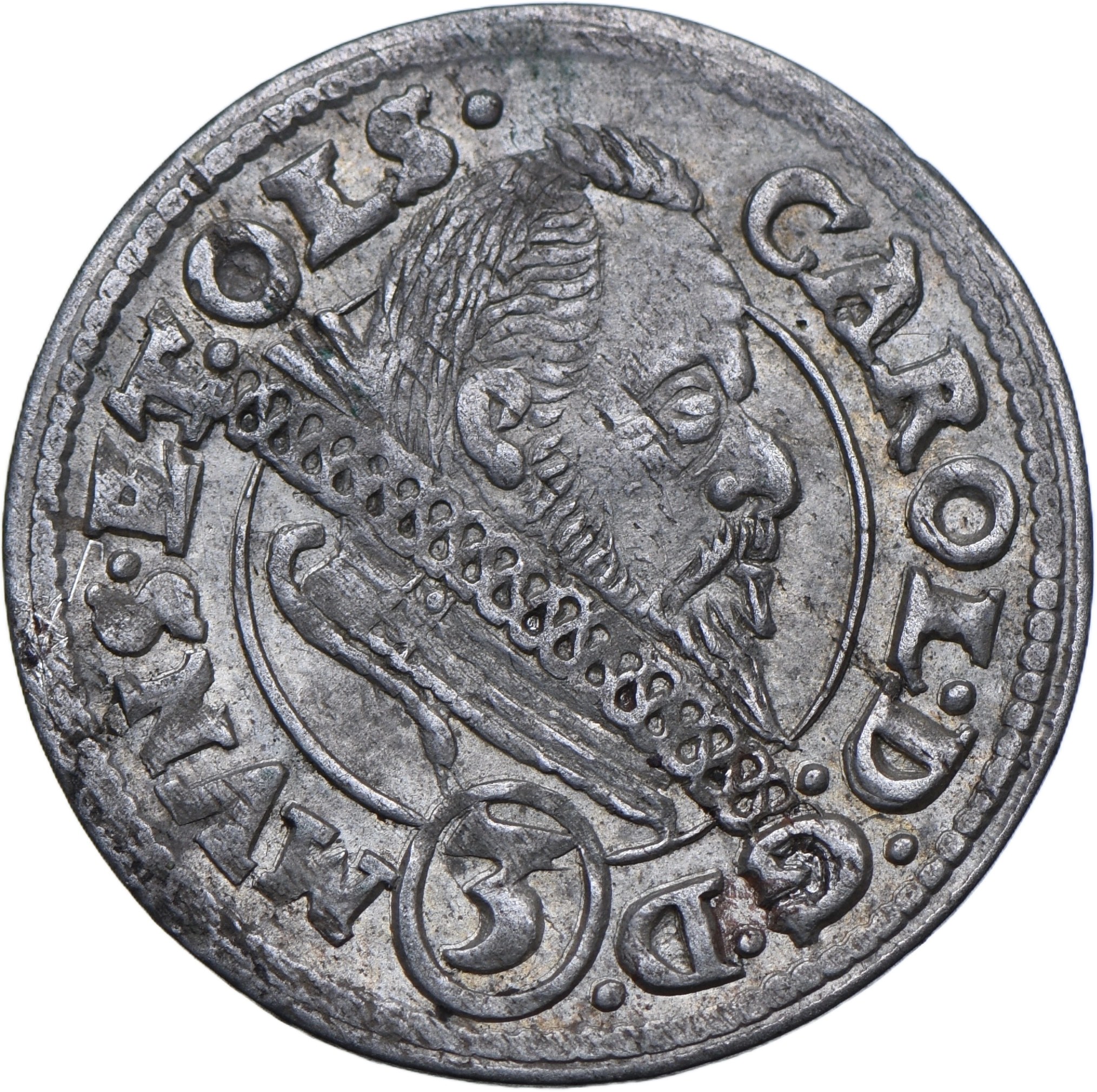 Śląsk, Karol II, 3 krajcary 1613, Oleśnica - Aukcja internetowa ...