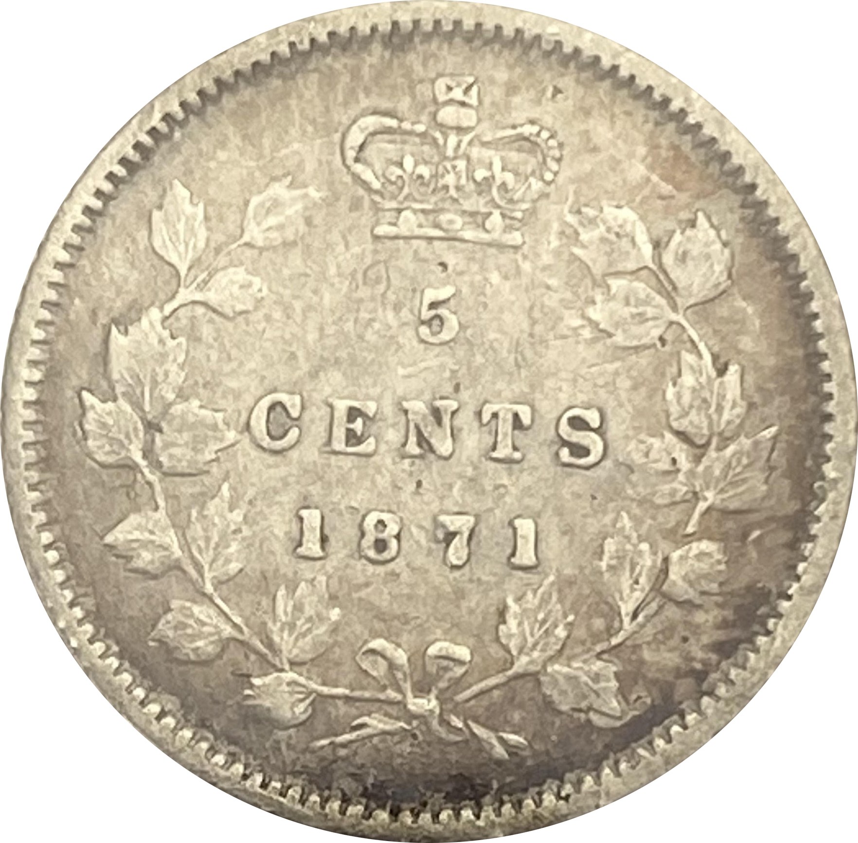 Canada 1871 5 Cent - Online auction / Online bidding - Price - OneBid