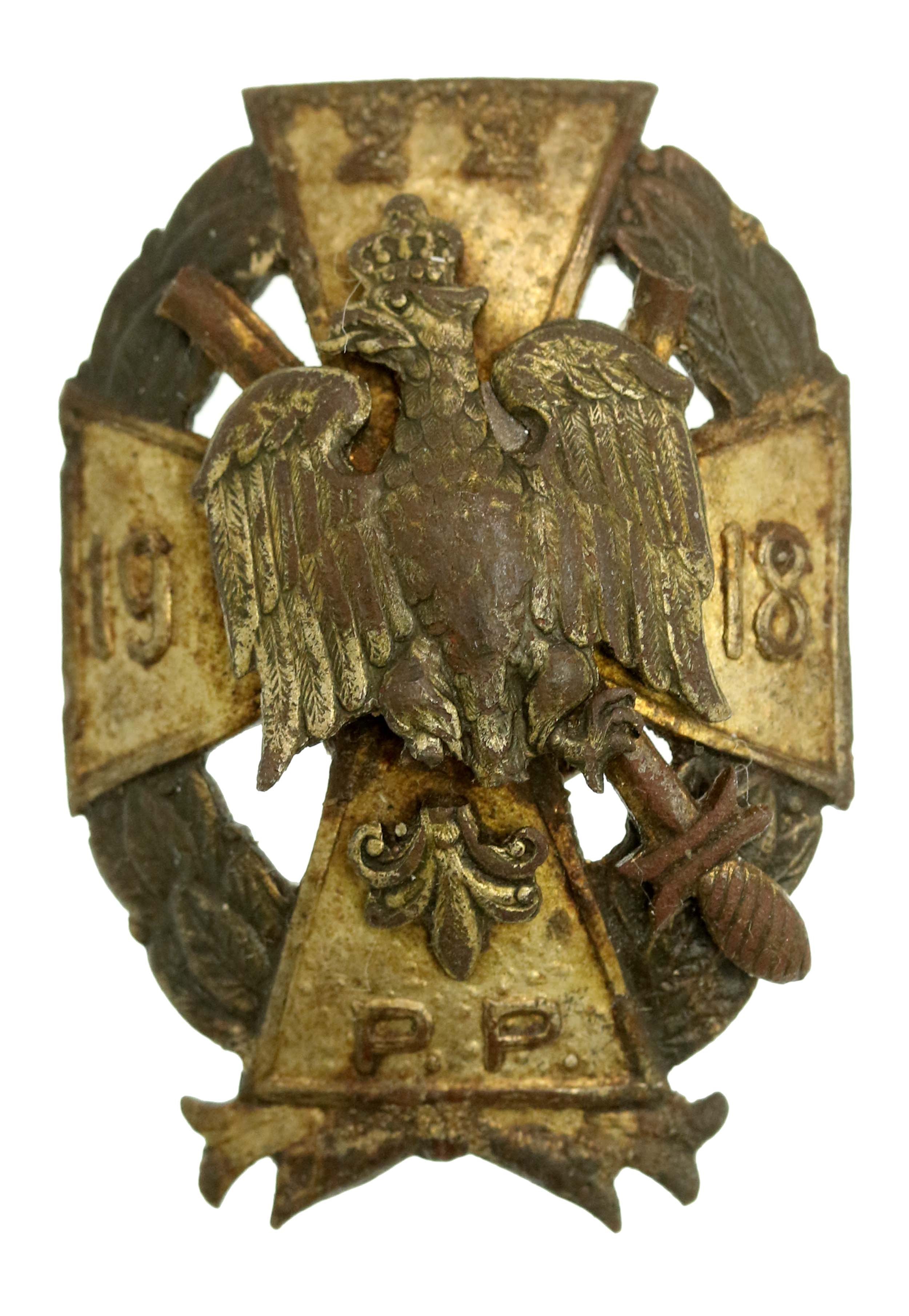 II RP, Badge of the 22nd Infantry Regiment - First version (880 ...