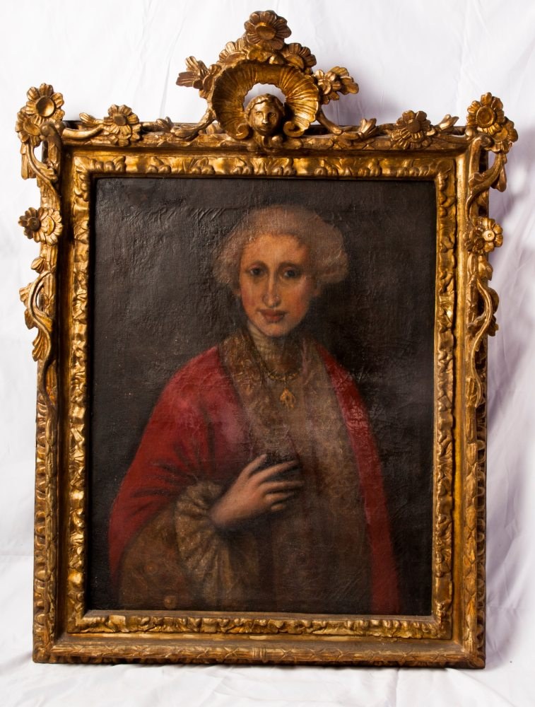 Portret Karola III druga połowa XVIII wieku obraz olejny na płótnie 78 ...