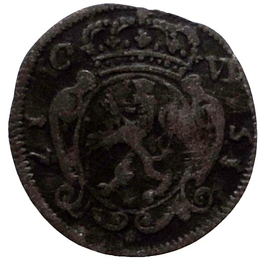 Karol VI. 1711-1740, 1/2 krejcar 1715 Praga-Scharff - Aukcja ...