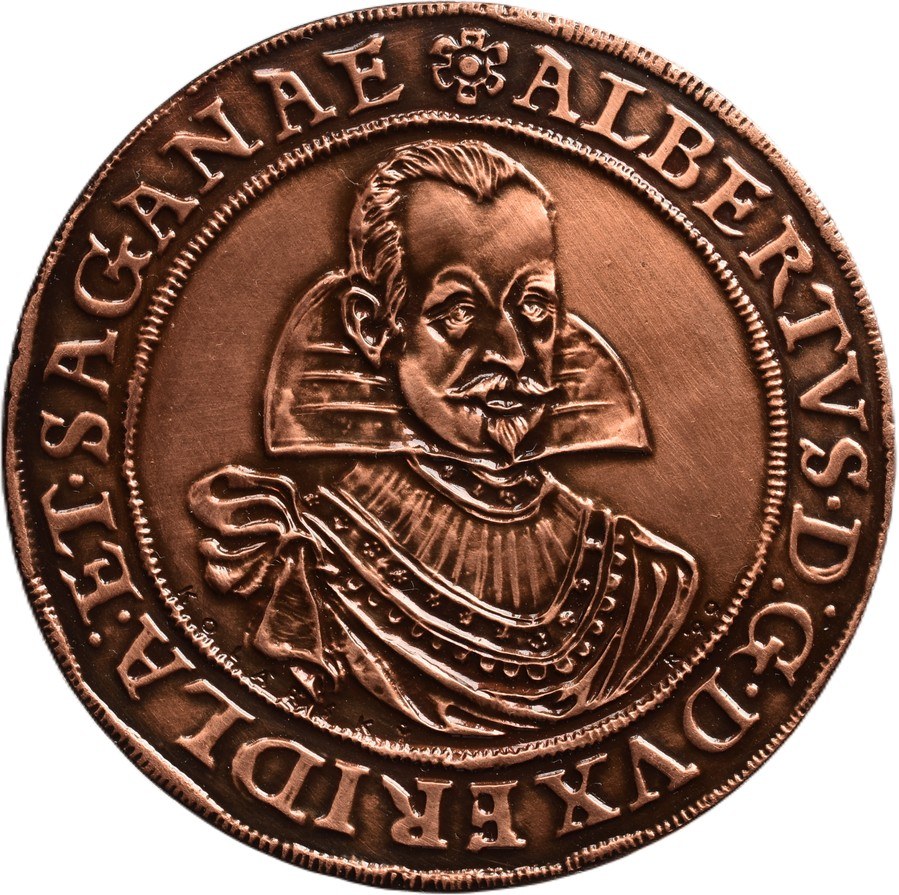 Kolářský Z. , ČNS Cheb - Albrecht von Wallenstein, lac. brąz 42 mm ...