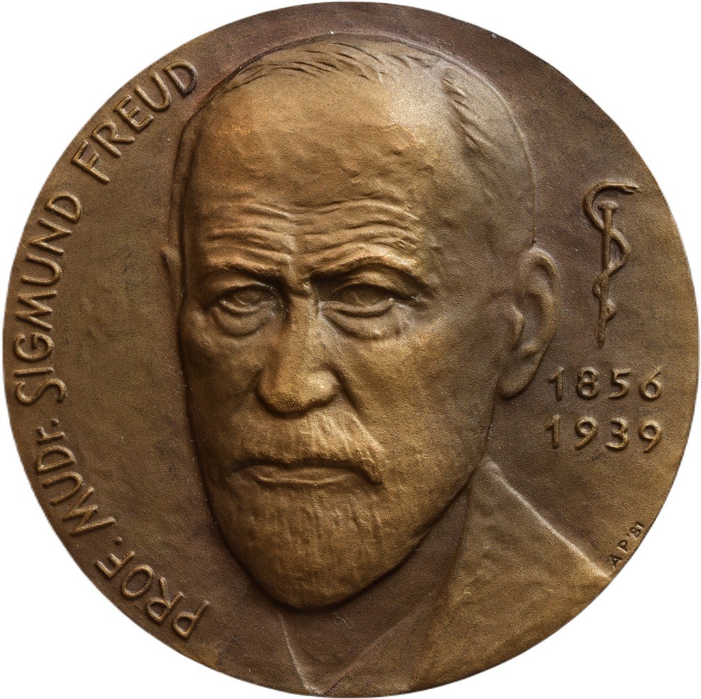 Peter A., Prof.MUDr.Sigmund Freud (1856 -1939) 1981 - głowa lekko w ...