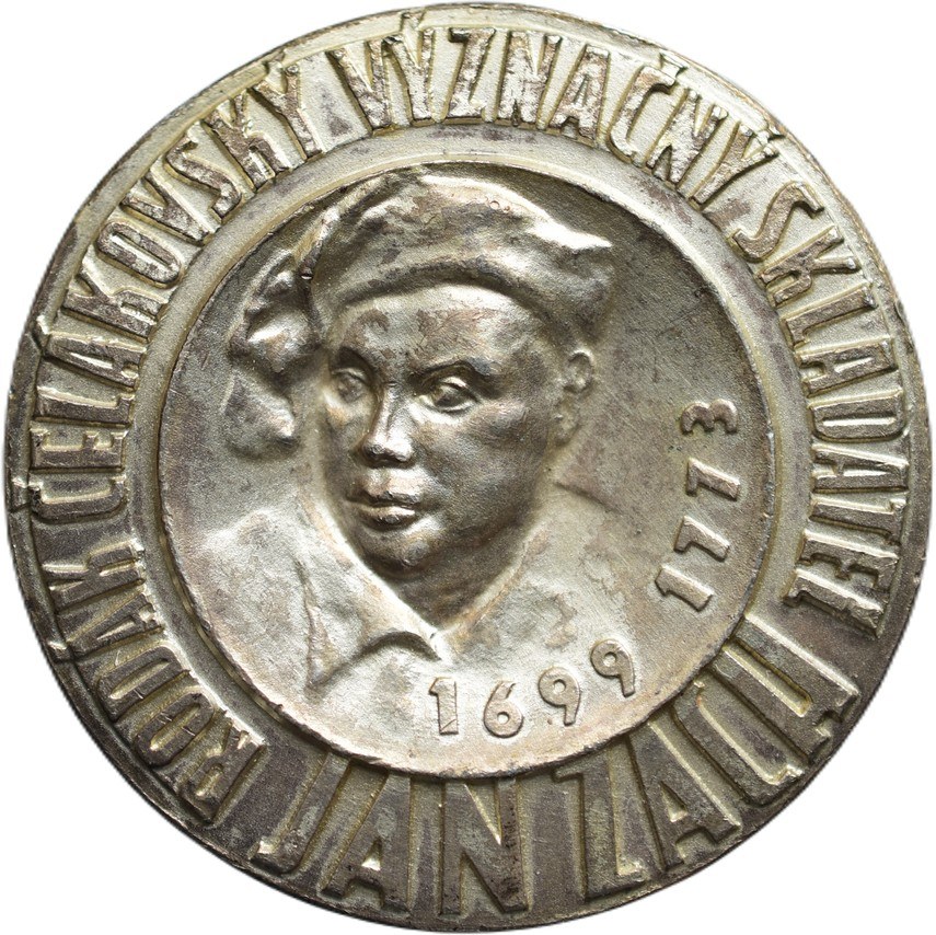 Šajn J., Jan Zach, kompozytor (1699 - 1713) 1949 - popiersie lekko w ...