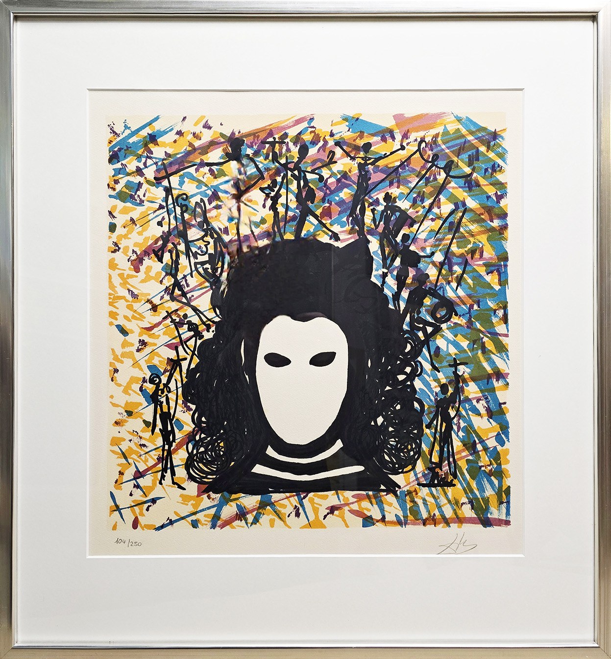 Salvador Dalí (1904 - 1989), "Hidden face " z cyklu "Les Vitraux", 1974 ...