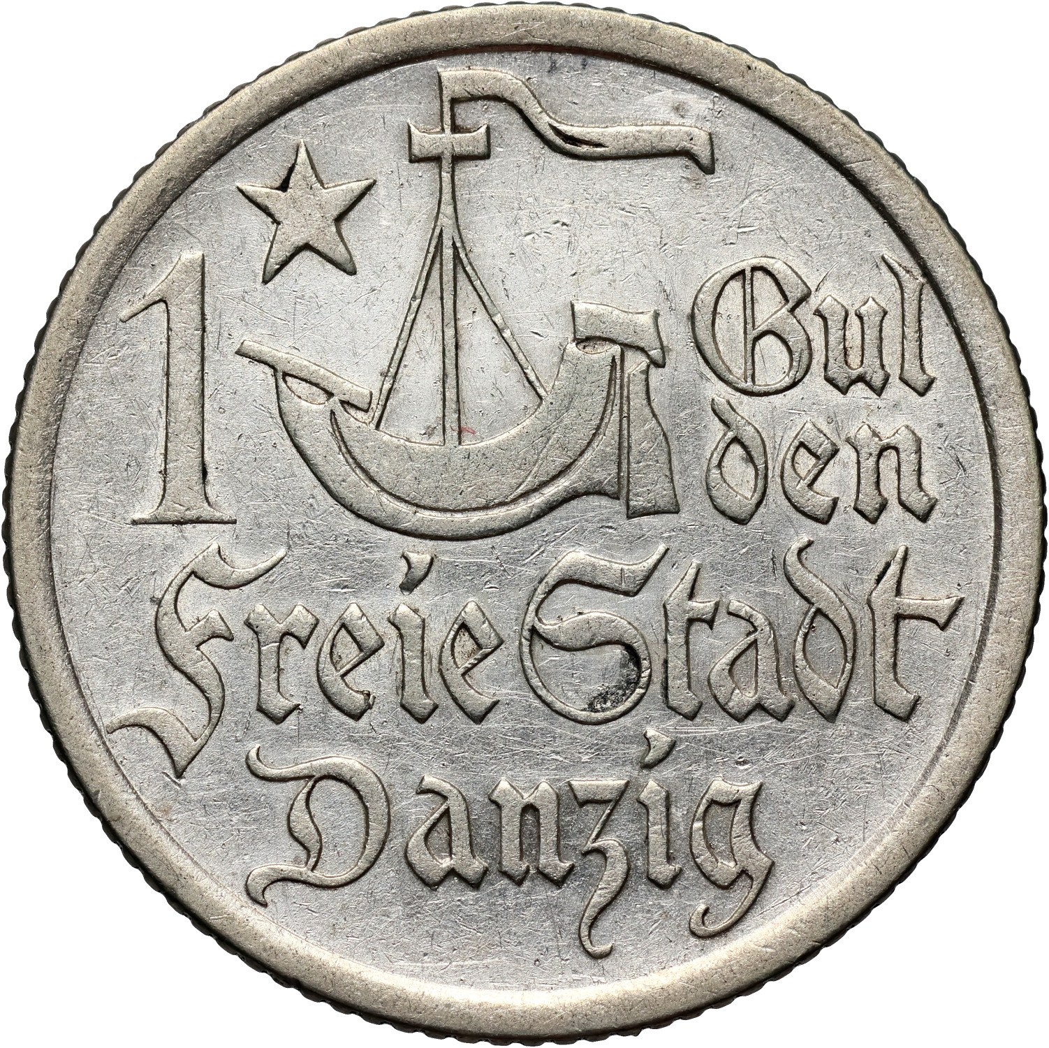 Wolne Miasto Gdańsk, gulden 1923, Utrecht, Koga - Aukcja internetowa / Licytacja online - Cena ...