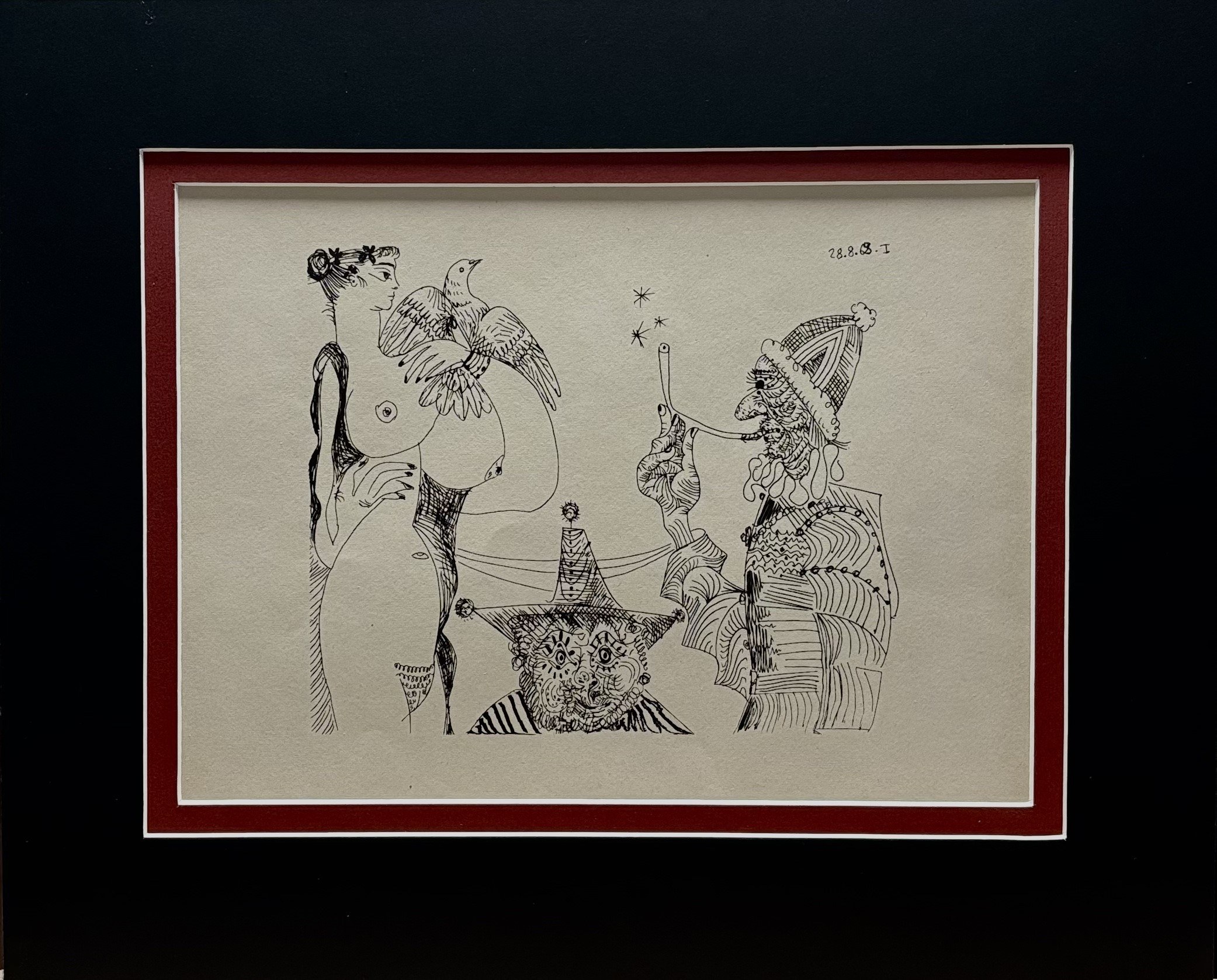 Pablo Picasso (1881-1973), Palacz opium - Aukcja internetowa ...
