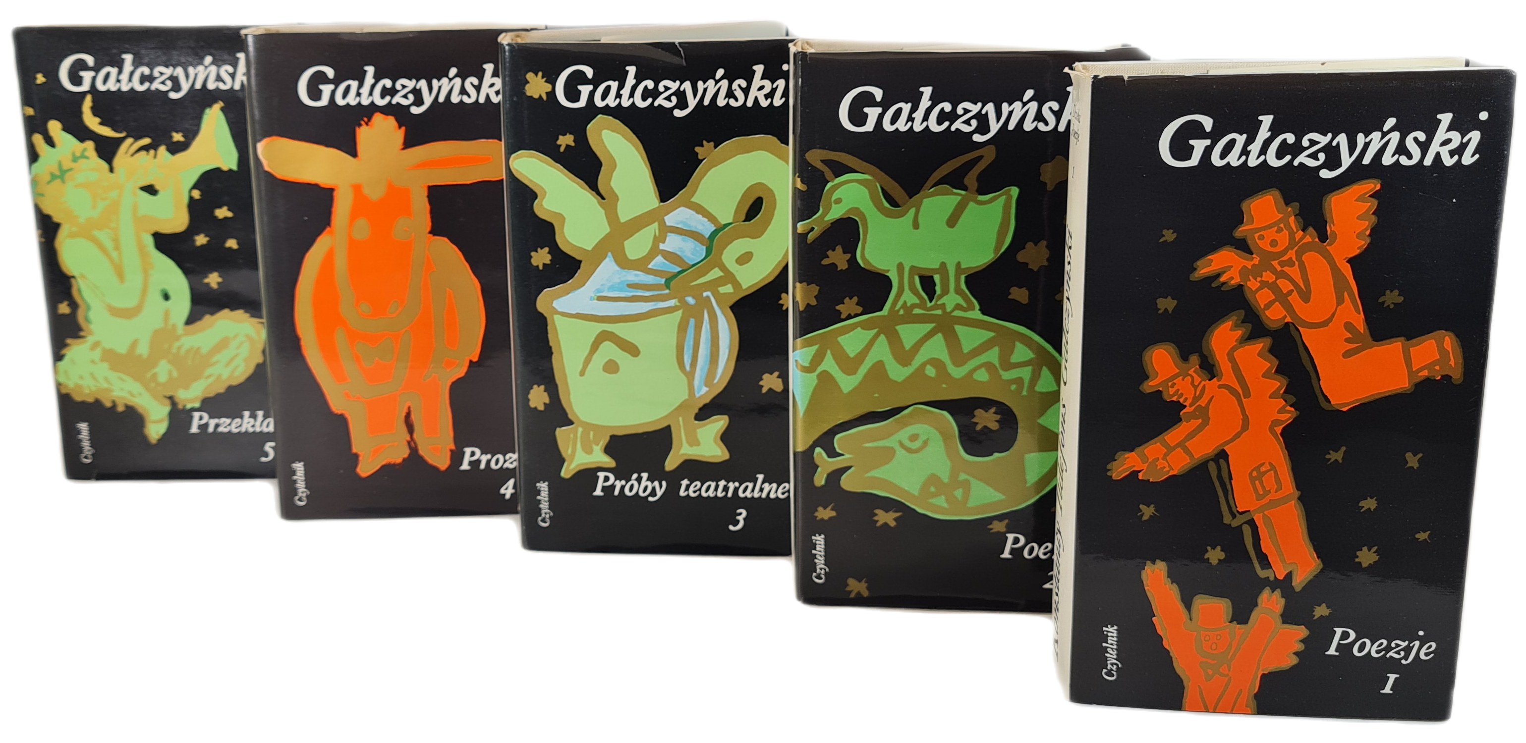 GAŁCZYŃSKI Konstanty Ildefons - DZIEŁA Tom I-V - Aukcja internetowa ...