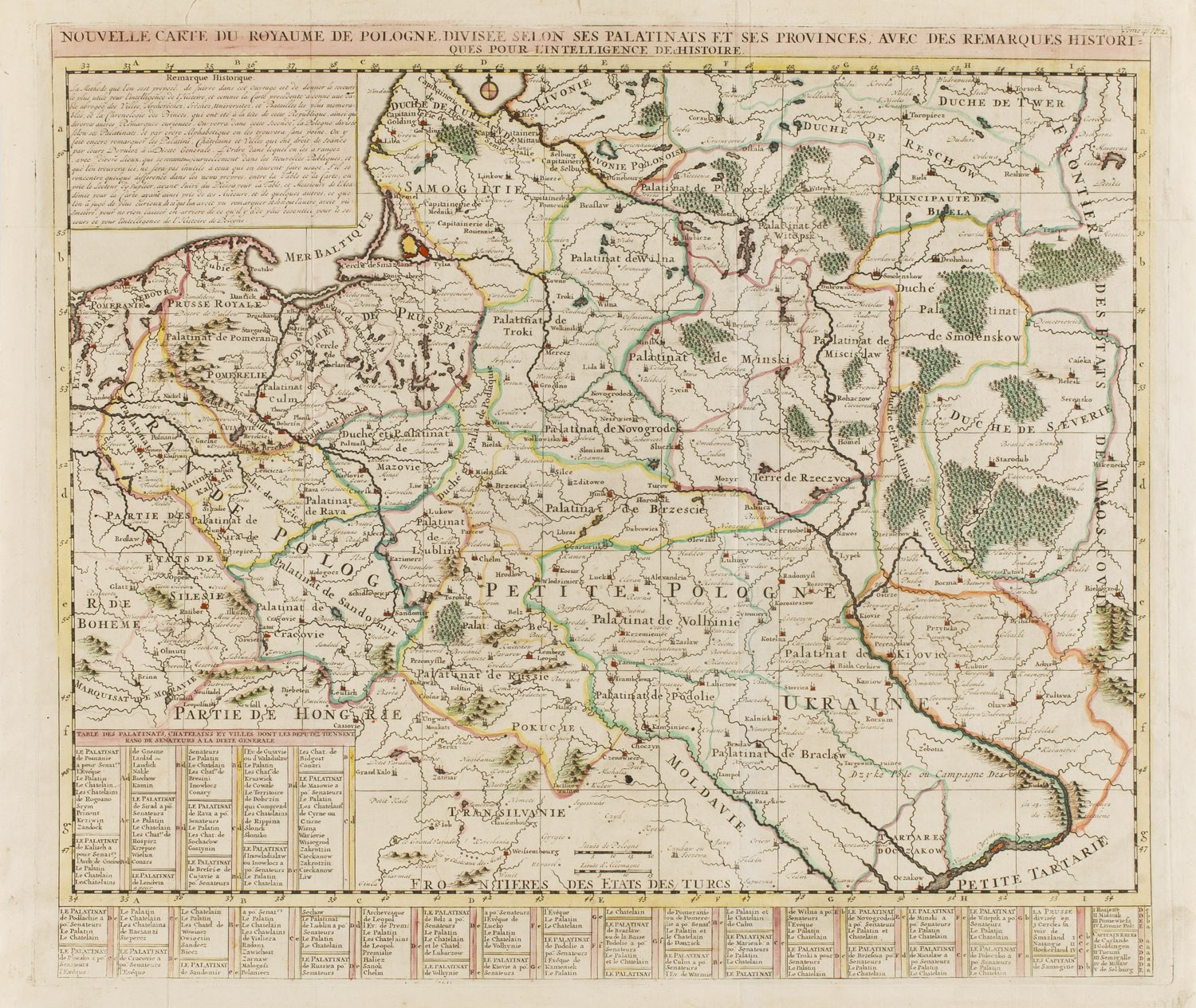 Henri Abraham Châtelain (1684 Paryż - 1743 Amsterdam), Mapa ...