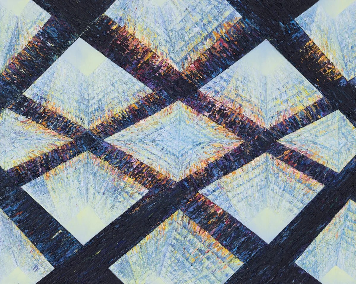 Magdalena Barczyk-Kurus, Multiwersum III z cyklu Geometria światła ...