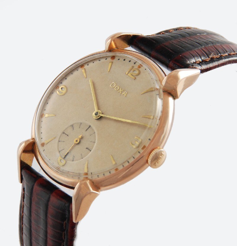 Firma DOXA (zał. 1889, nazwa 1910), Zegarek naręczny, męski - Aukcja ...