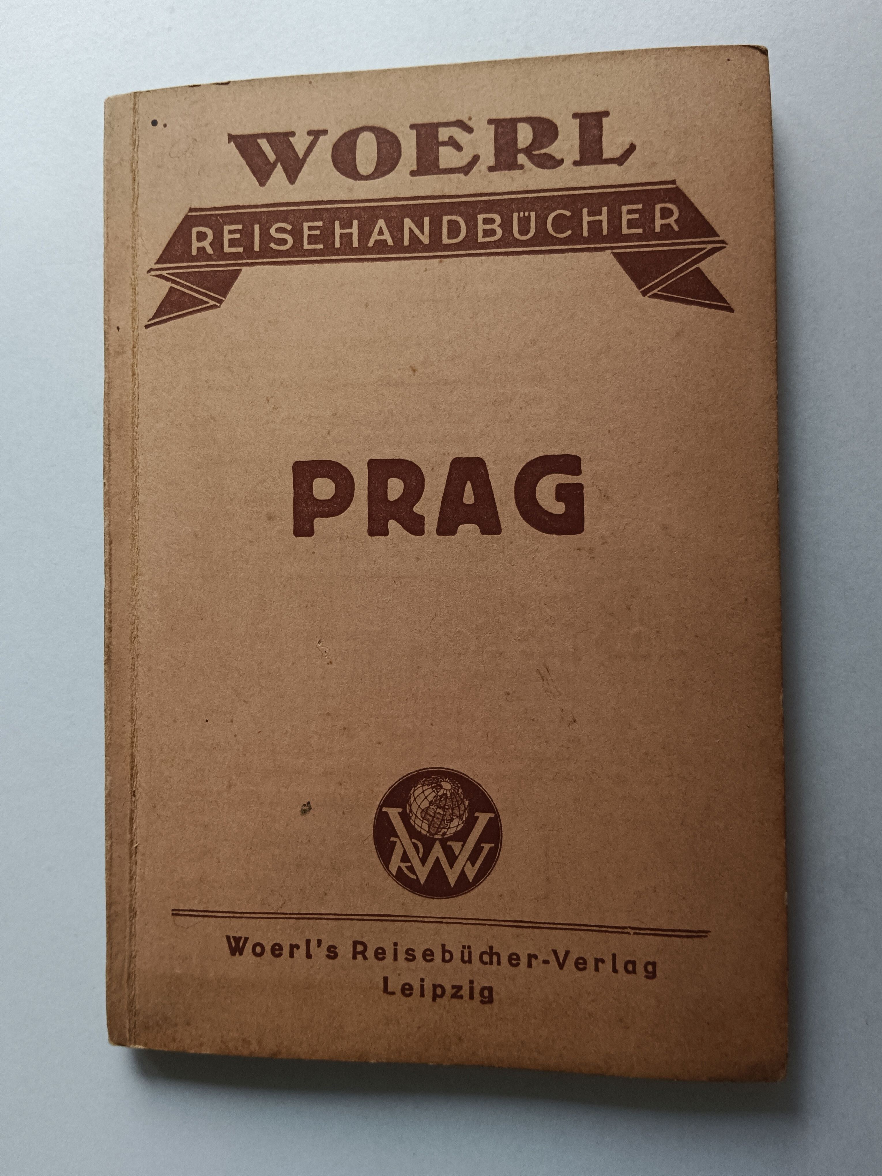 GUIDE CITY PLAN PRAGGA CZECH REPUBLIC, FOLD-OUT MAP, WOERL ...