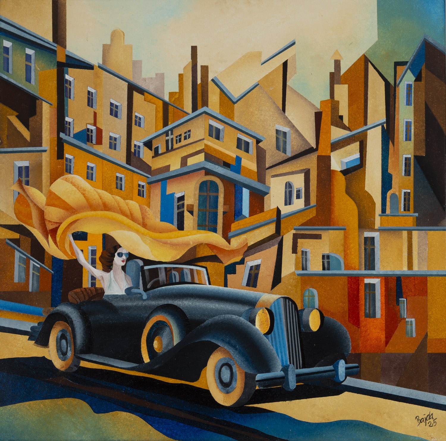 Izabela Bajda (ur. 1980, Szczecin), "Dama i klasyk", 2025 - Aukcja internetowa / Licytacja ...