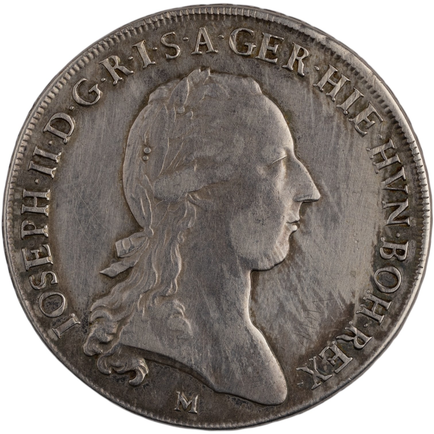 Austria 1790 M Niderlandy Austriackie Srebro 1 koronentaler - Aukcja ...