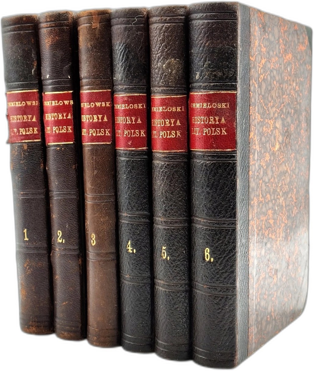 Chmielowski Piotr - Historia literatury polskiej - komplet Tom I - VI ...
