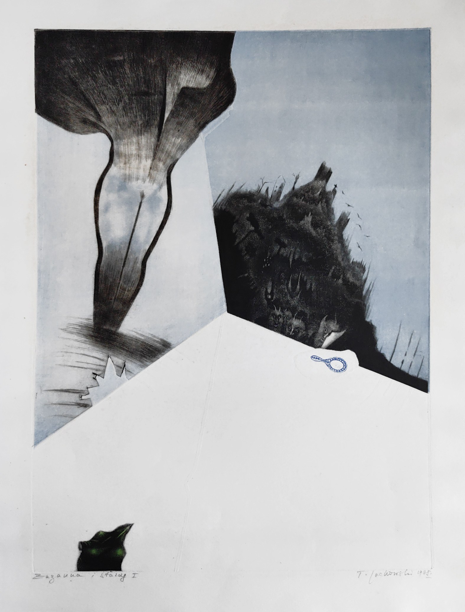 Tadeusz Jackowski (b.1936), Susannah and the Old Men I, 1975 - Online ...