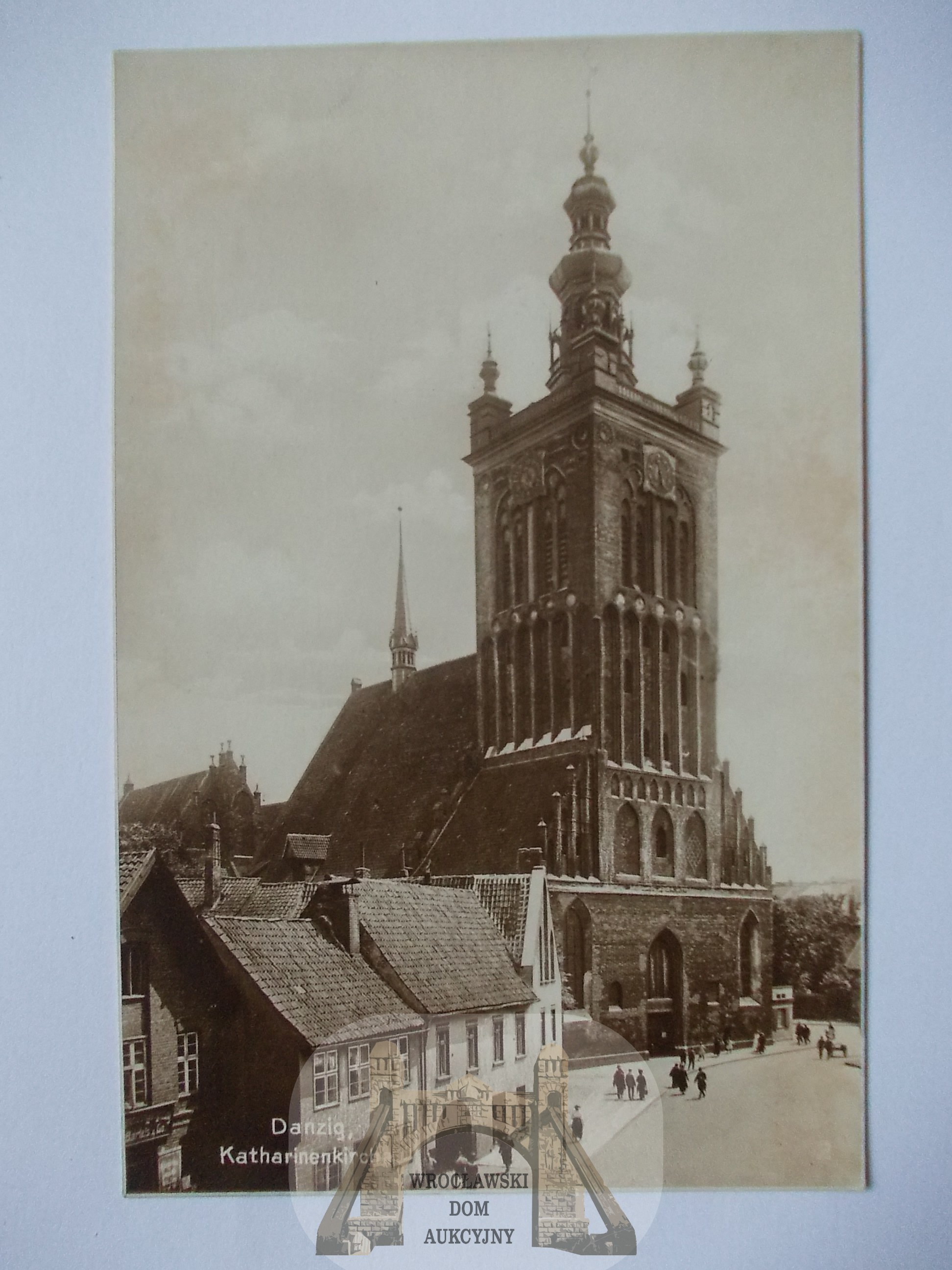 Danzig, Danzig, St. Catherine's Church ca. 1930 - Online auction ...