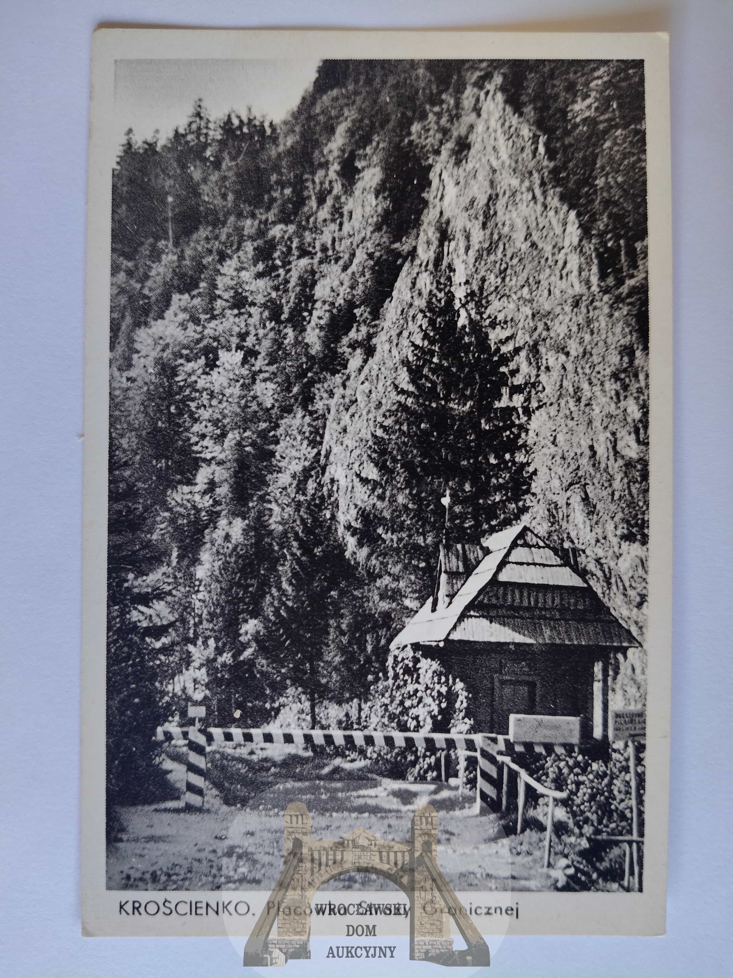 Kroscienko, border crossing, border guard post ca. 1935 - Online ...